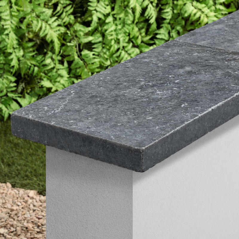 Couvertine pour mur pierre Adana Gris Bleu 61x33x5 cm| RO'MA Nature