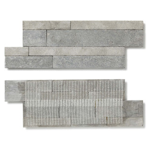 Parement pierre Zahra Gris 50x20 cm | RO'MA Nature Pierre Naturelle