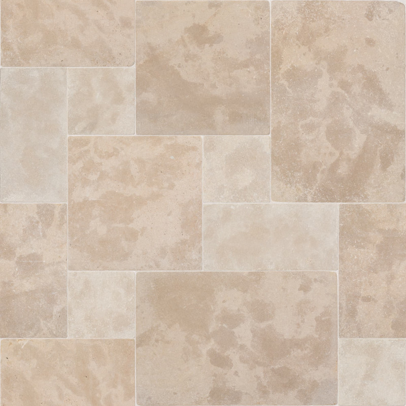 Dallage pierre naturelle Atlas Beige Opus 50 x 3 cm | RO'MA Nature