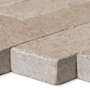 Brique de parement pierre Egypte Beige 22x4,5 Vieillie | RO'MA Nature