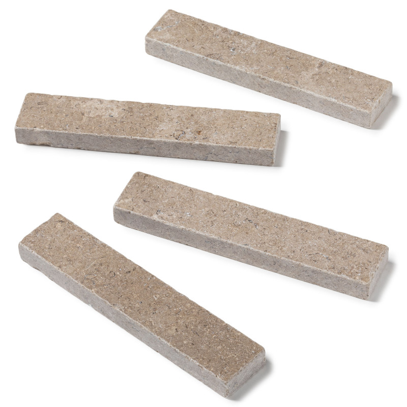 Brique de parement pierre Egypte Beige 22x4,5 Vieillie | RO'MA Nature