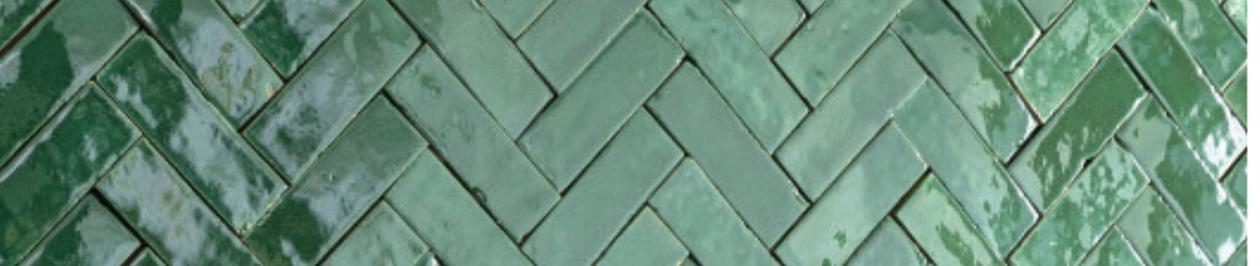 5 inspirations de zelliges verts en cuisine - LeBlog